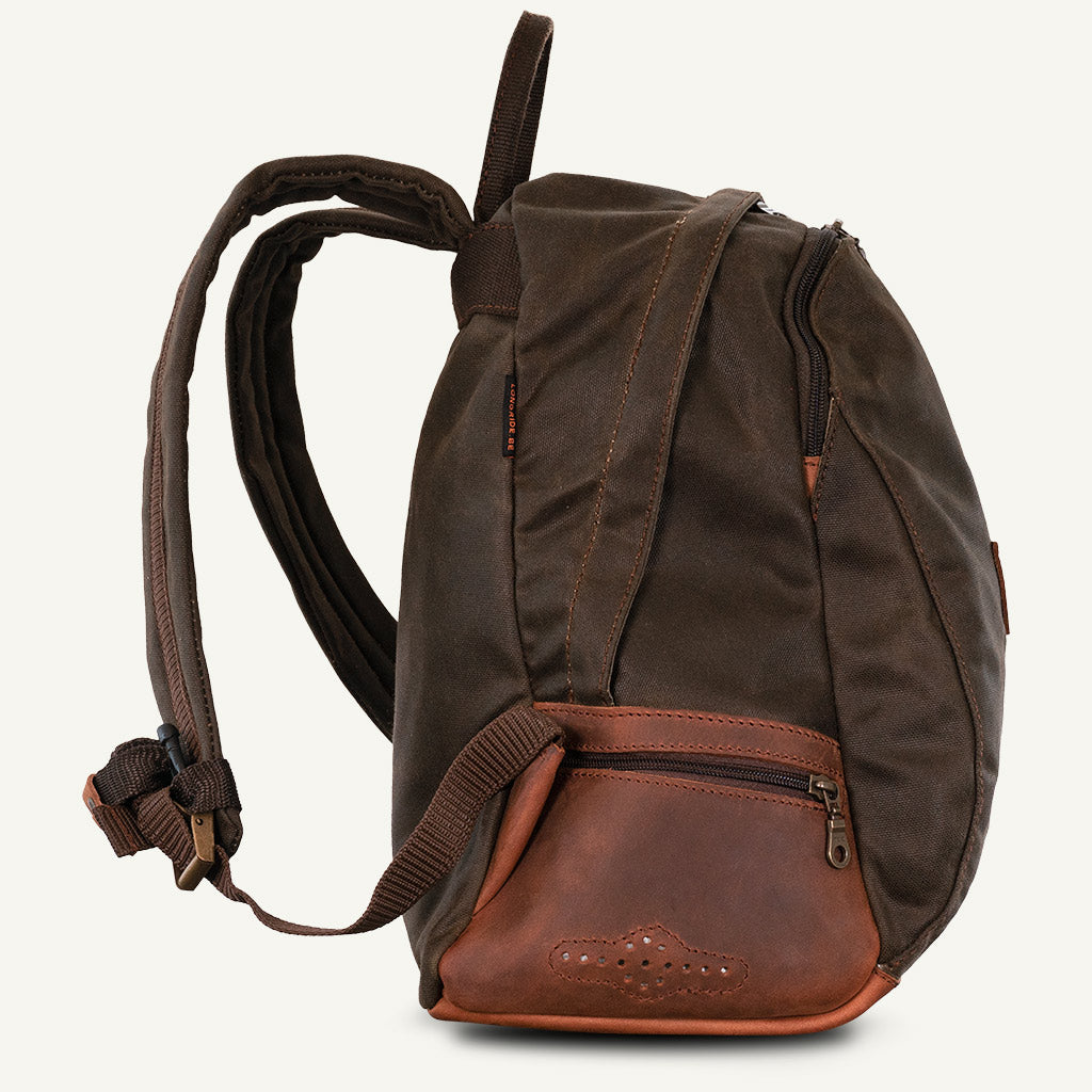 Best Waxed-Cotton Backpack for Bikers. - LONGRIDE